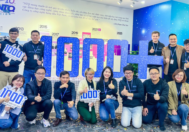 NTQ Solution Has Thrived To The Size Of 1000+ Employees - Home